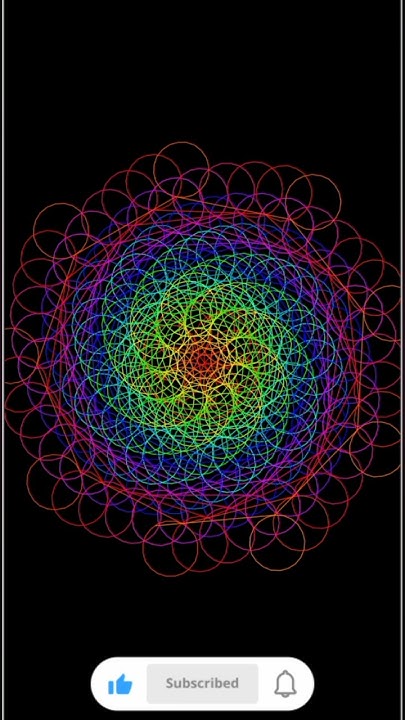 Amazing flower designusing pythonturtl🐢#coding#python #viralshorts#tradingshorts# ...