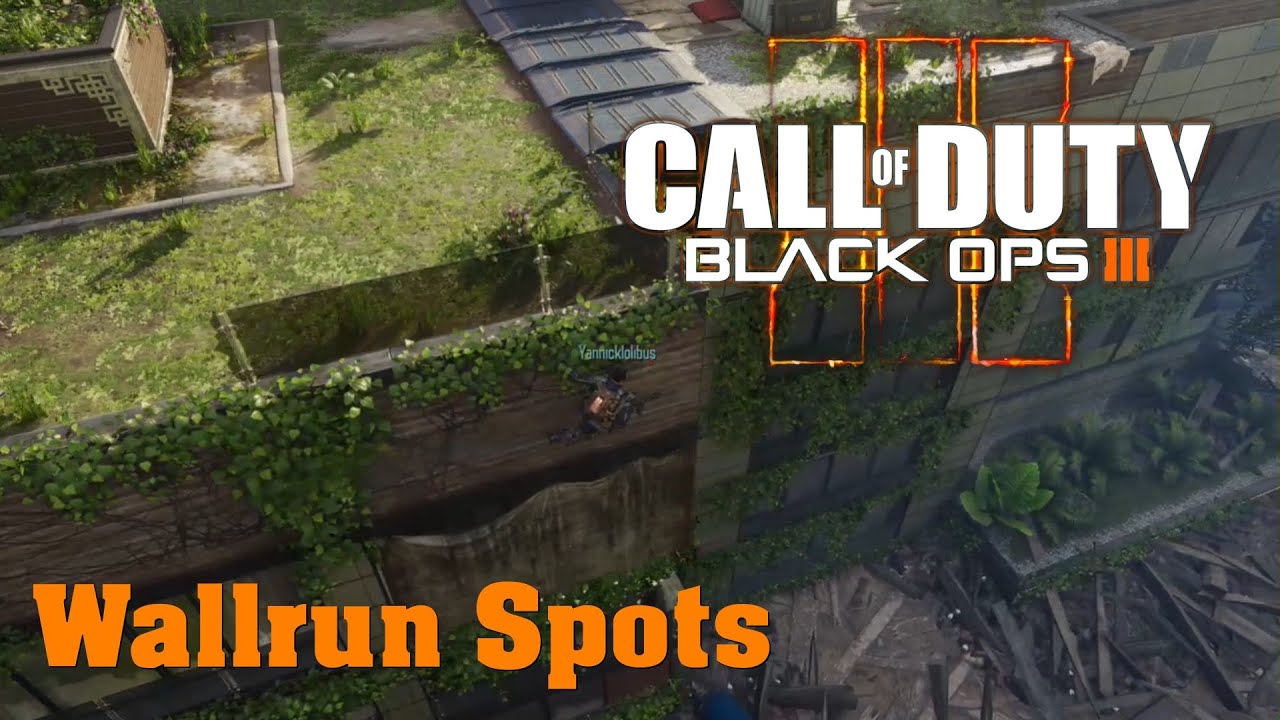Wallrun Spots - EVAC - #01 (Best Wallrun Spots BO3) - YouTube