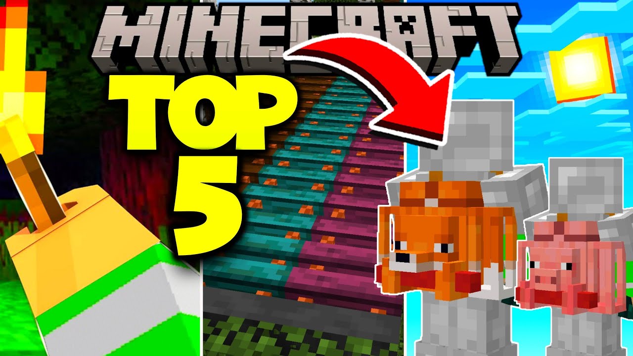 TOP 5 Addon/Mod SIMPLES e MUITO ÚTIL Para Minecraft PE! (Minecraft ...