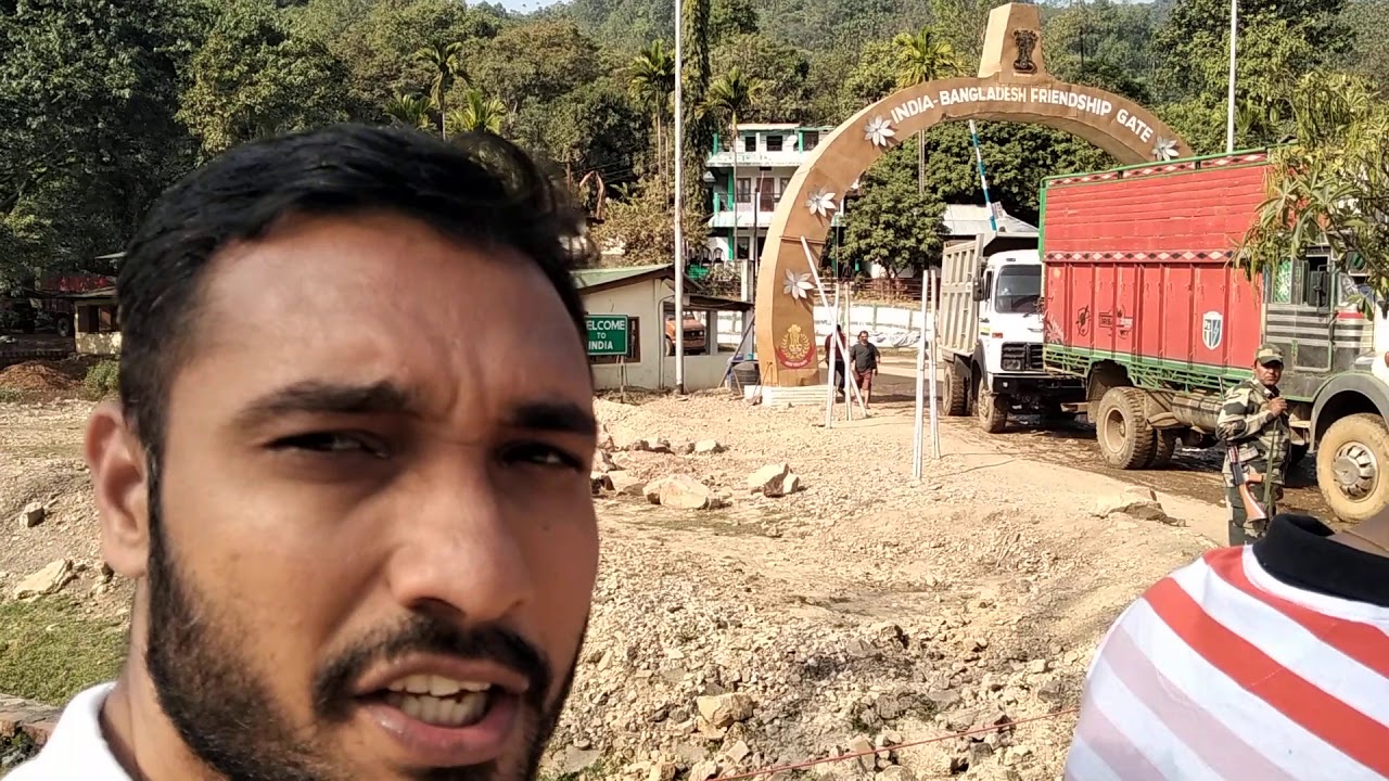 India Bangladesh Border -Dawki-Tamabil border - YouTube