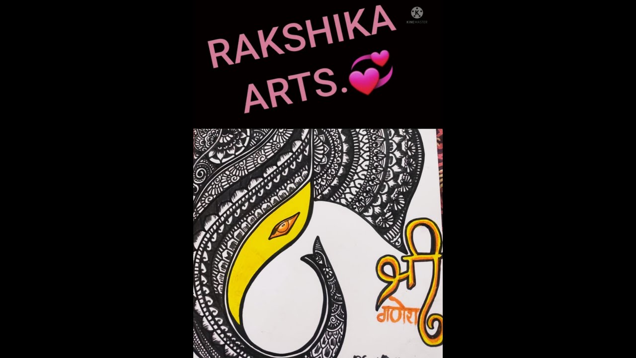 The Beginning😎।। Rakshika Arts 🎨 ।। - YouTube