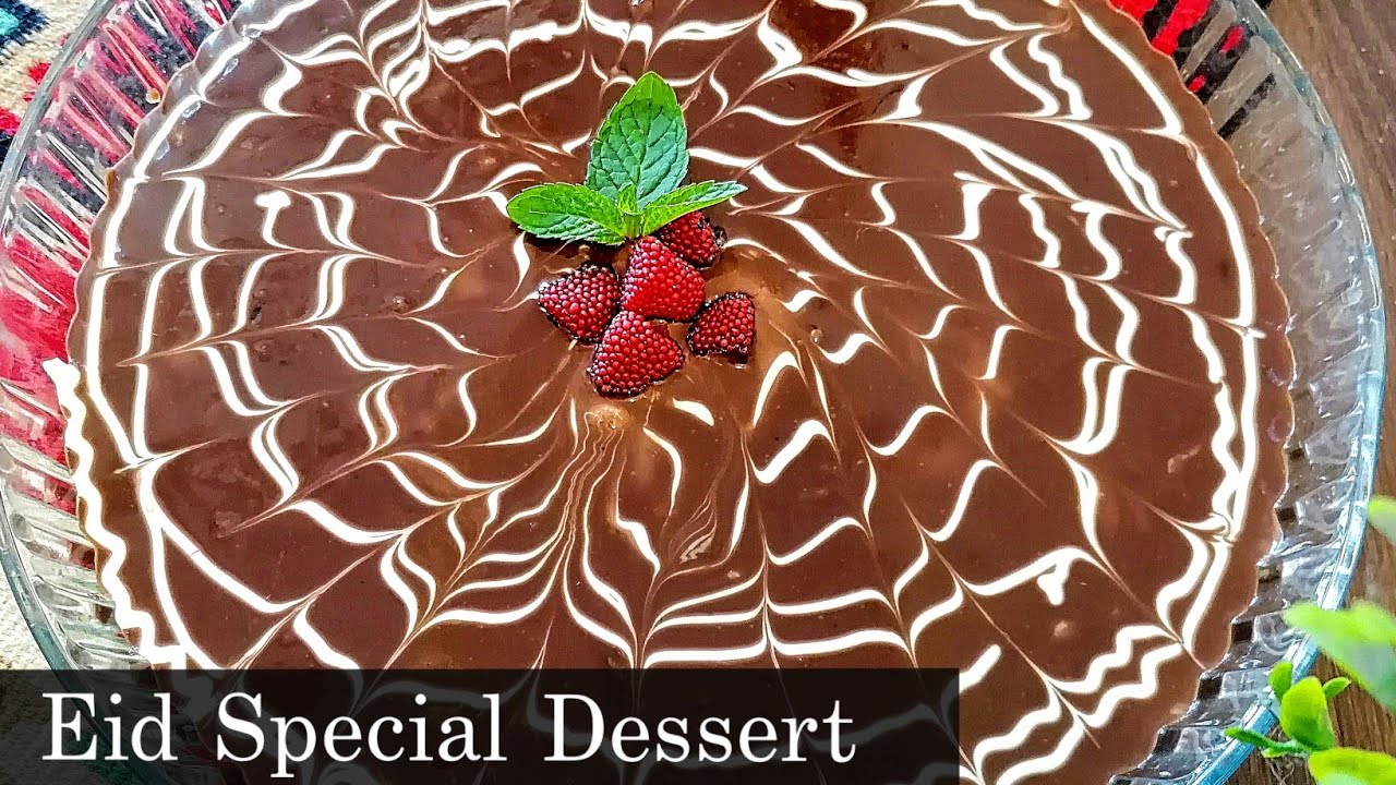 Eclair Dessert Recipe | Eid Special No Bake Chocolate Dessert Recipe ...