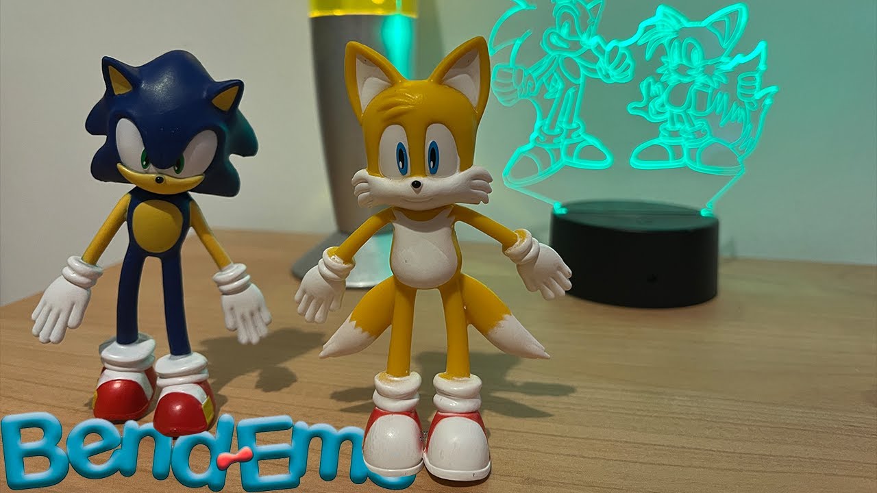 Sonic & Tails Bend-Ems Unboxing - YouTube