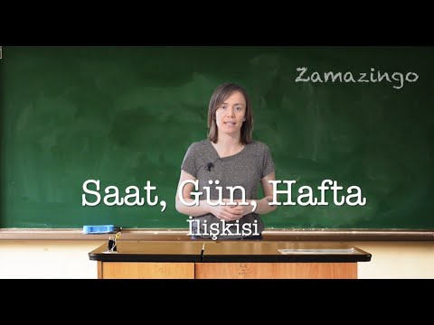 4. Sınıf Saatleri Öğreniyorum Matematik Gün, Hafta, Saat İlişkisi Zamanı Ölçme