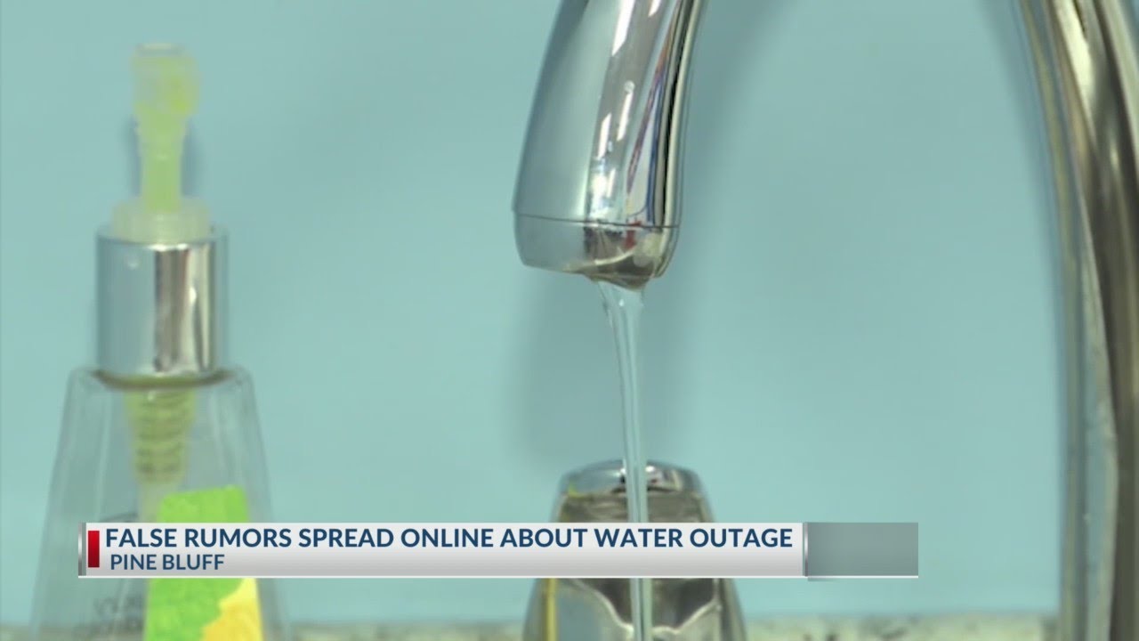 Pine Bluff water systems struggled overnight after rumors spread of ...