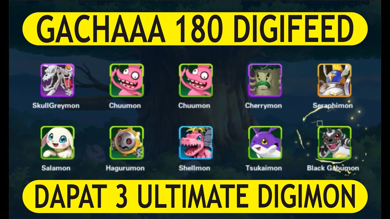 - Digital Chaos (Digimon) - Gacha 180 Digi Feed - Part 1 - [ Digi ...