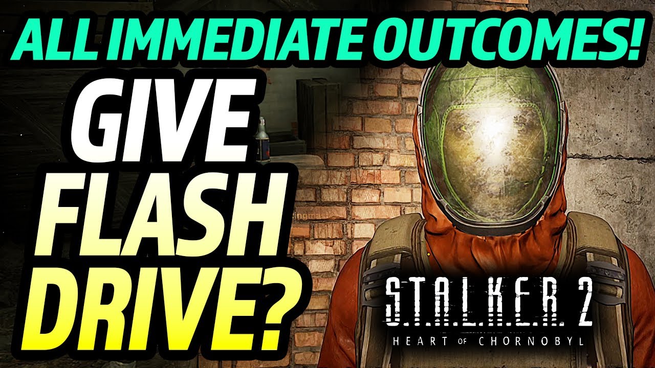 Stalker 2: Give Flash Drive or Attack the Wardens - All Outcomes ...