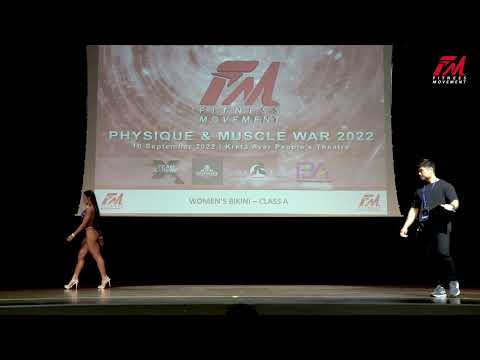 FM PHYSIQUE & MUSCLE WAR 2022 - Women's Bikini Open - Class A