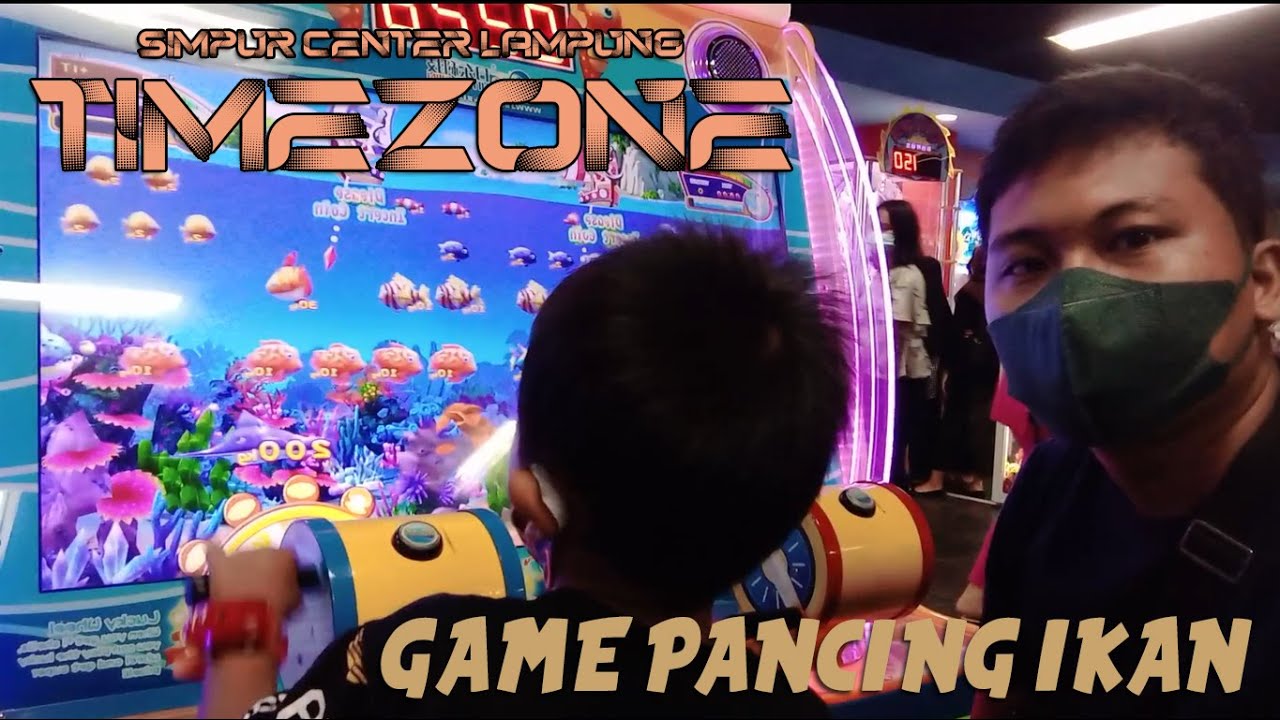Pancing Ikan dan Balap Mobil Sport di Timezone Simpur Center Part 3 ...