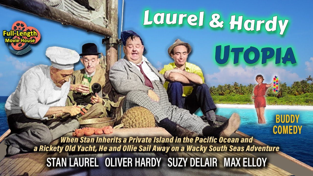 Utopia (1950) — Buddy Comedy / Stan Laurel, Oliver Hardy, Suzy Delair ...