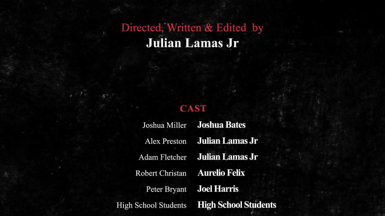 End Credits Sequence for a movie | Created by Gusai Media - YouTube