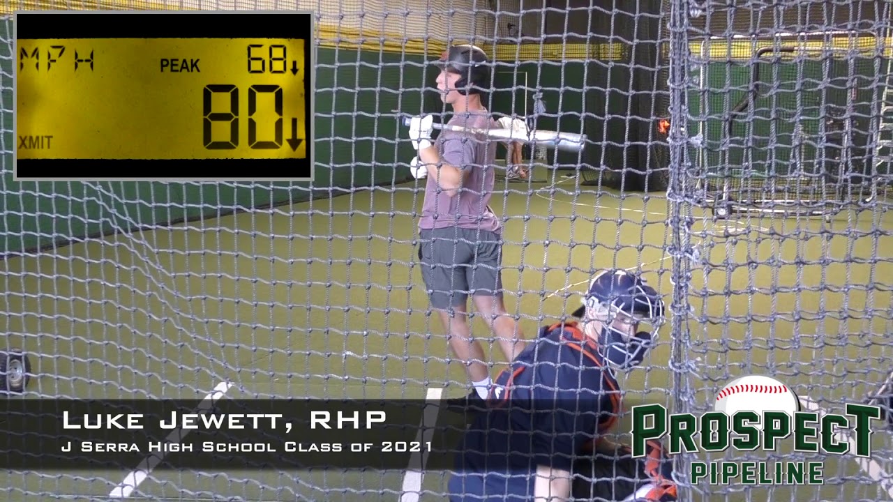 Luke Jewett Prospect Video, RHP, J Serra High School Clas of 2021, Pen ...
