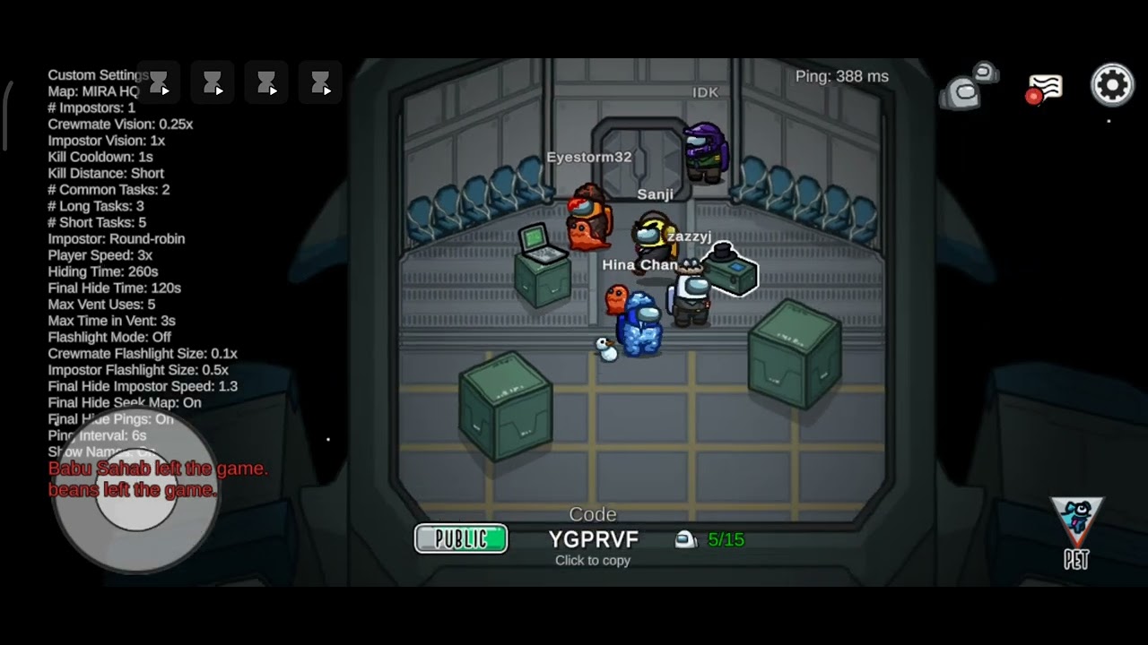 Among us # hacker# part1# Hina Chan - YouTube