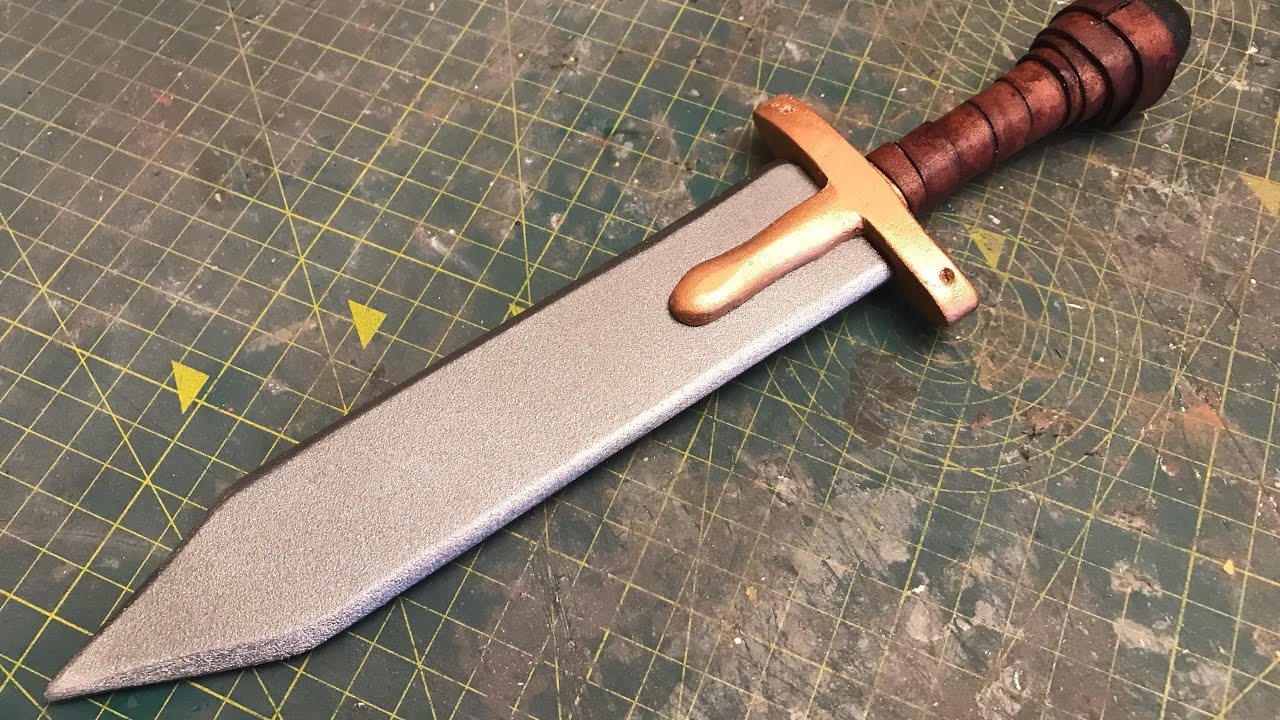 How to make The Magical Throwing Dagger from Heroquest - YouTube