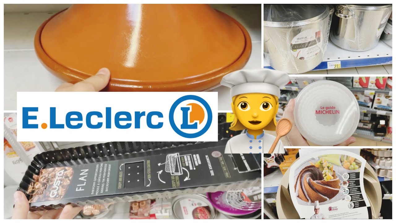 👩🏻‍🍳💙 LECLERC spéciale Cuisine et Pâtisserie - YouTube