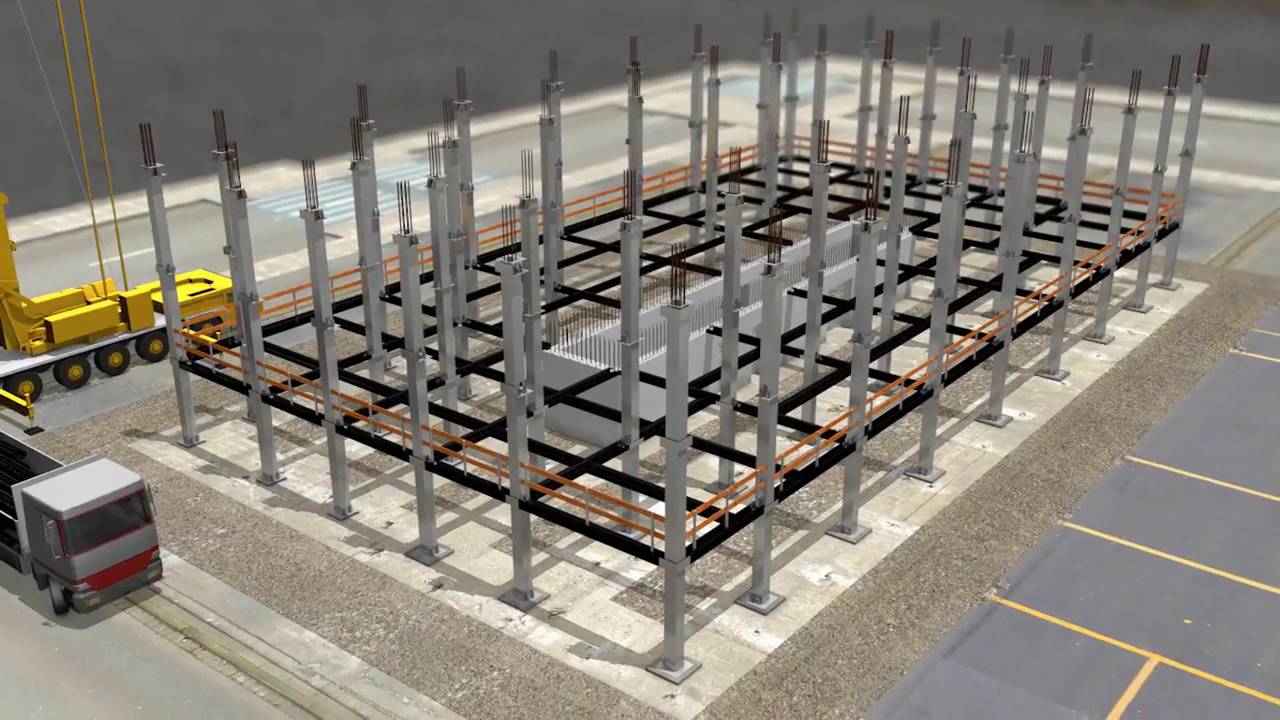 2015 EDITION How to install NPS® composite beam, column and slab - YouTube