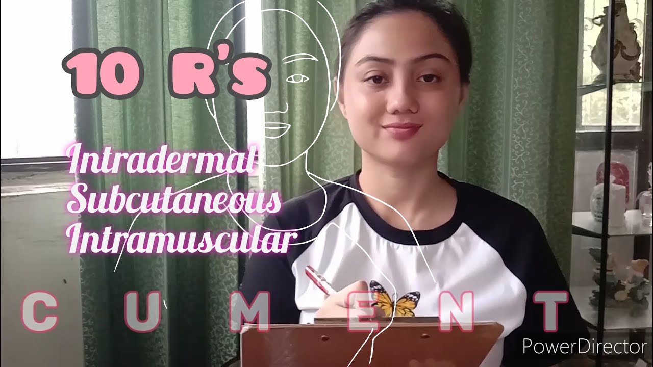 10 R's and Medication Administration by a Student Nurse | Clarisse ...