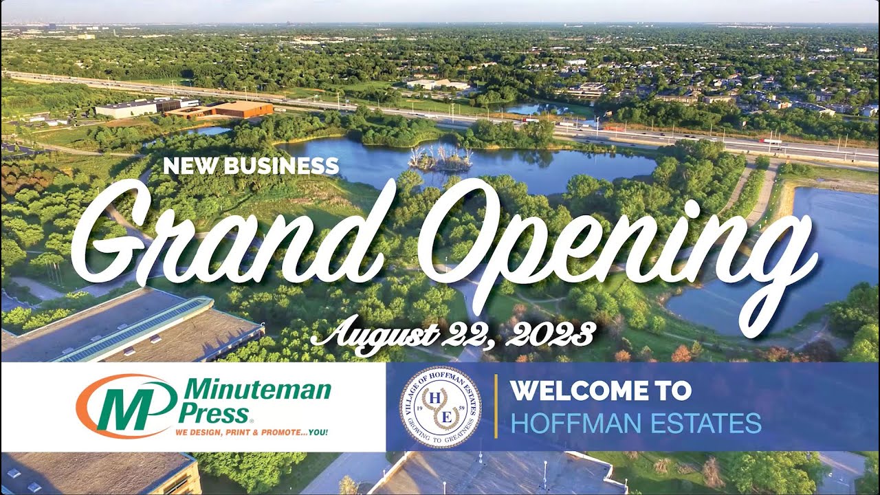 Village of Hoffman Estates Presents Minuteman Press Ribbon Cutting ...