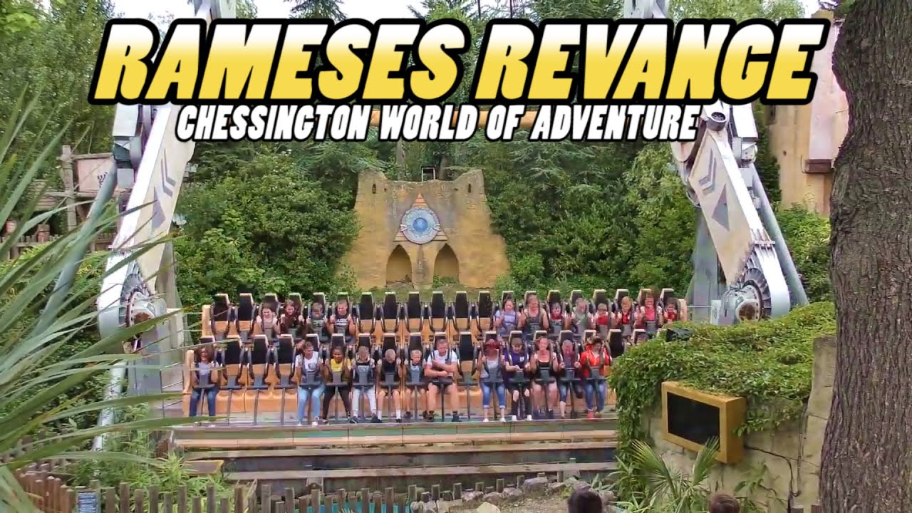 RAMESES REVENGE - Off Ride - Chessington World of Adventures (4k) - YouTube