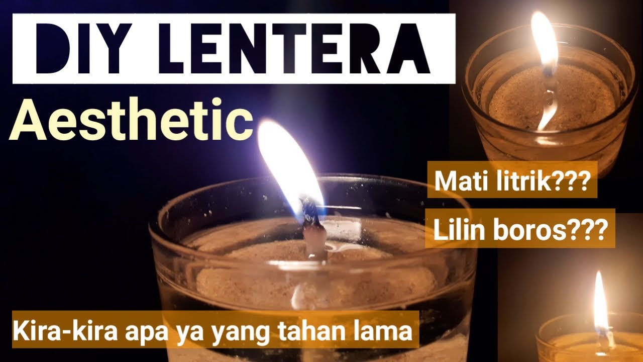 DIY Lentera dari Minyak goreng low budget || by : Alifah - YouTube