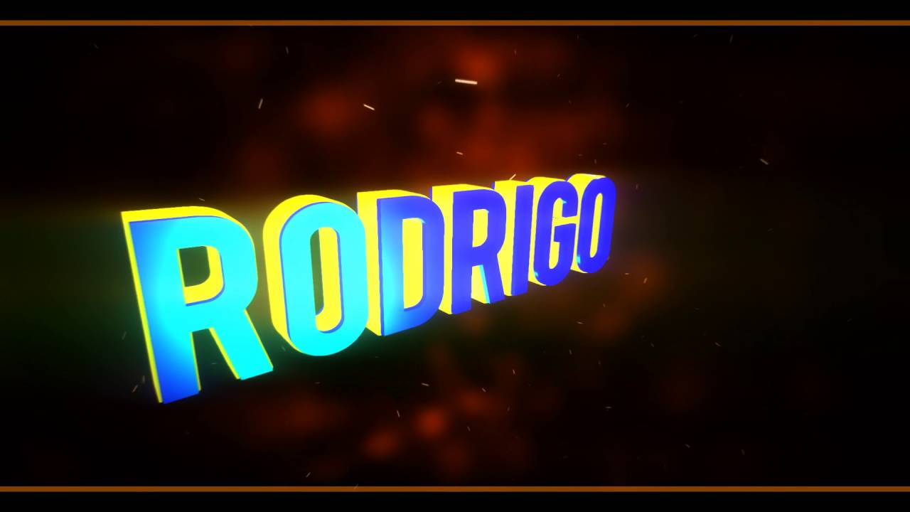 Mais uma intro nome rodrigo feita Pelo The Rodrigo Games - YouTube