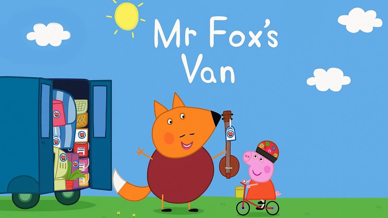 Mr. Fox's Van | Peppa Pig READ ALOUD | 1morestory.com - YouTube