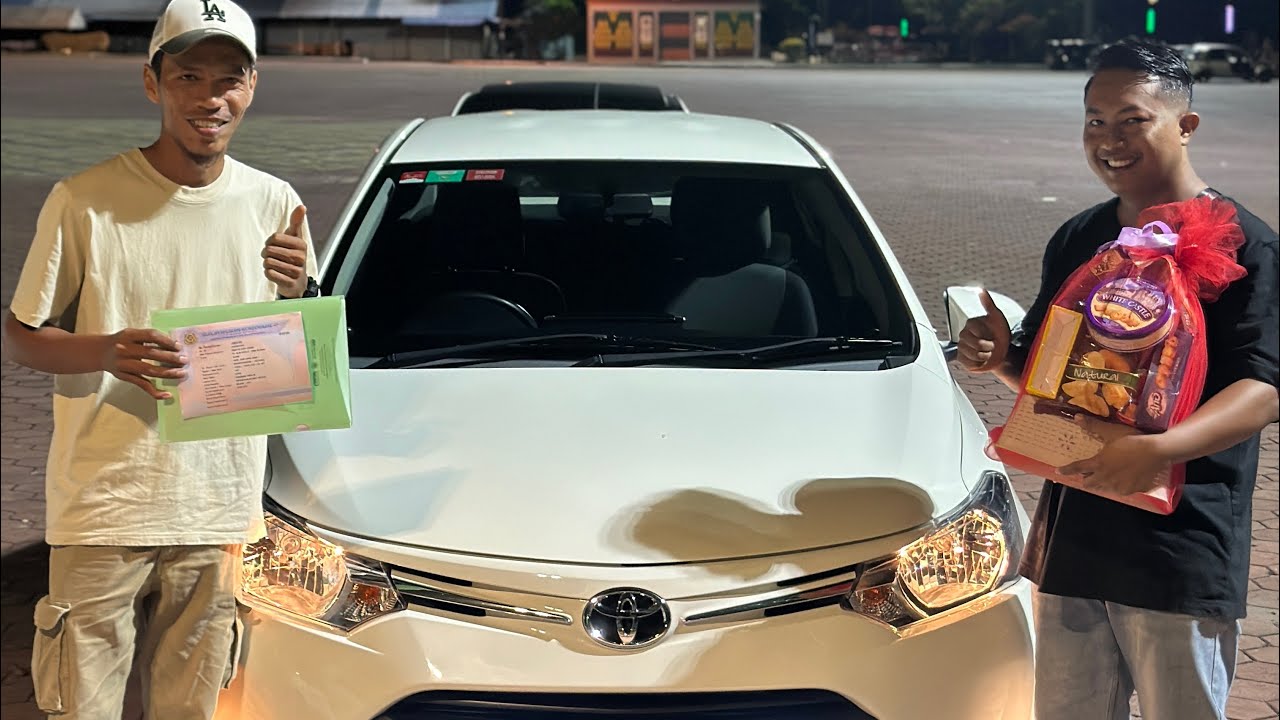 Toyota Vios Keli untuk orang ..Kite bagi customer dari Pontian happy ...