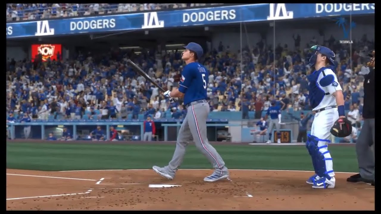 MLB The Show 24: TEX@LAD (6/12/2024) - YouTube