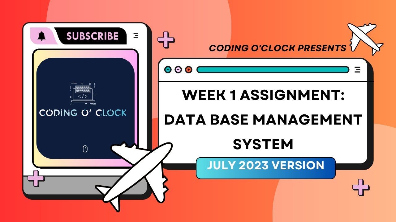 NPTEL Week 1 Assignment Data Base Management System July 2023 - YouTube