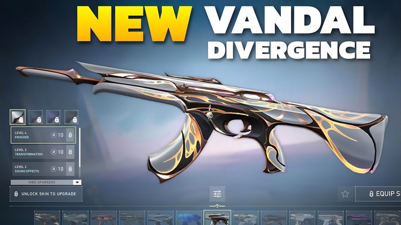 New Divergence Vandal | Insane Plays & Reactions | Valorant Live ...