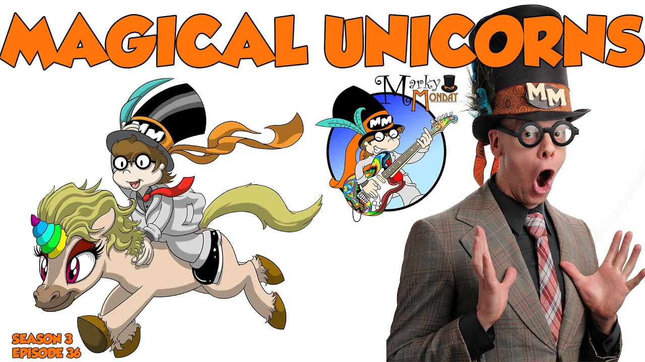 Unicorns for kids | Unicorn Song | Magical Unicorns | The Marky Monday ...