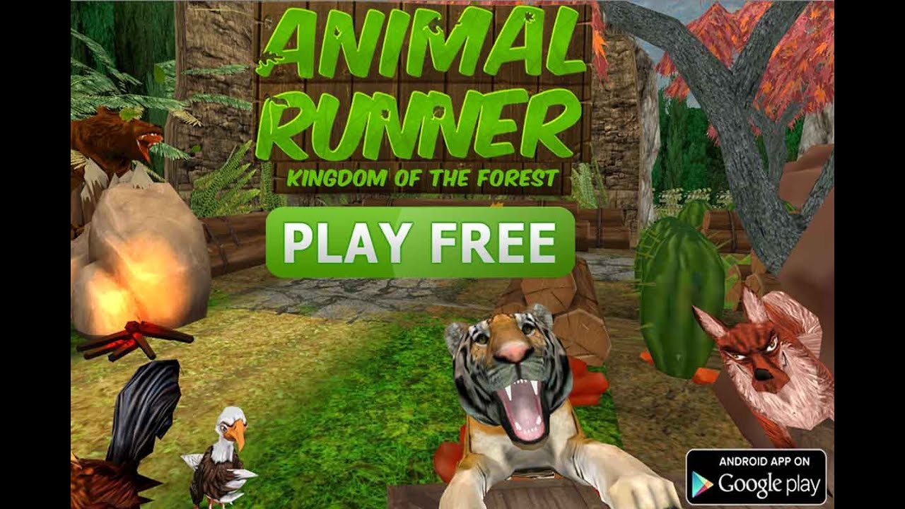 Animal Runner - FREE Mobile Game / DNZY GAMES - YouTube