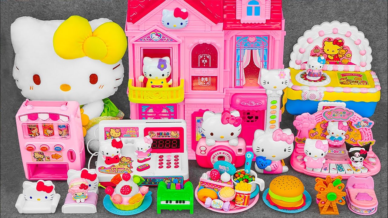 [🐰toy ASMR🐰] 116 Minutes Hello Kitty Collection Unboxing - Satisfying ...
