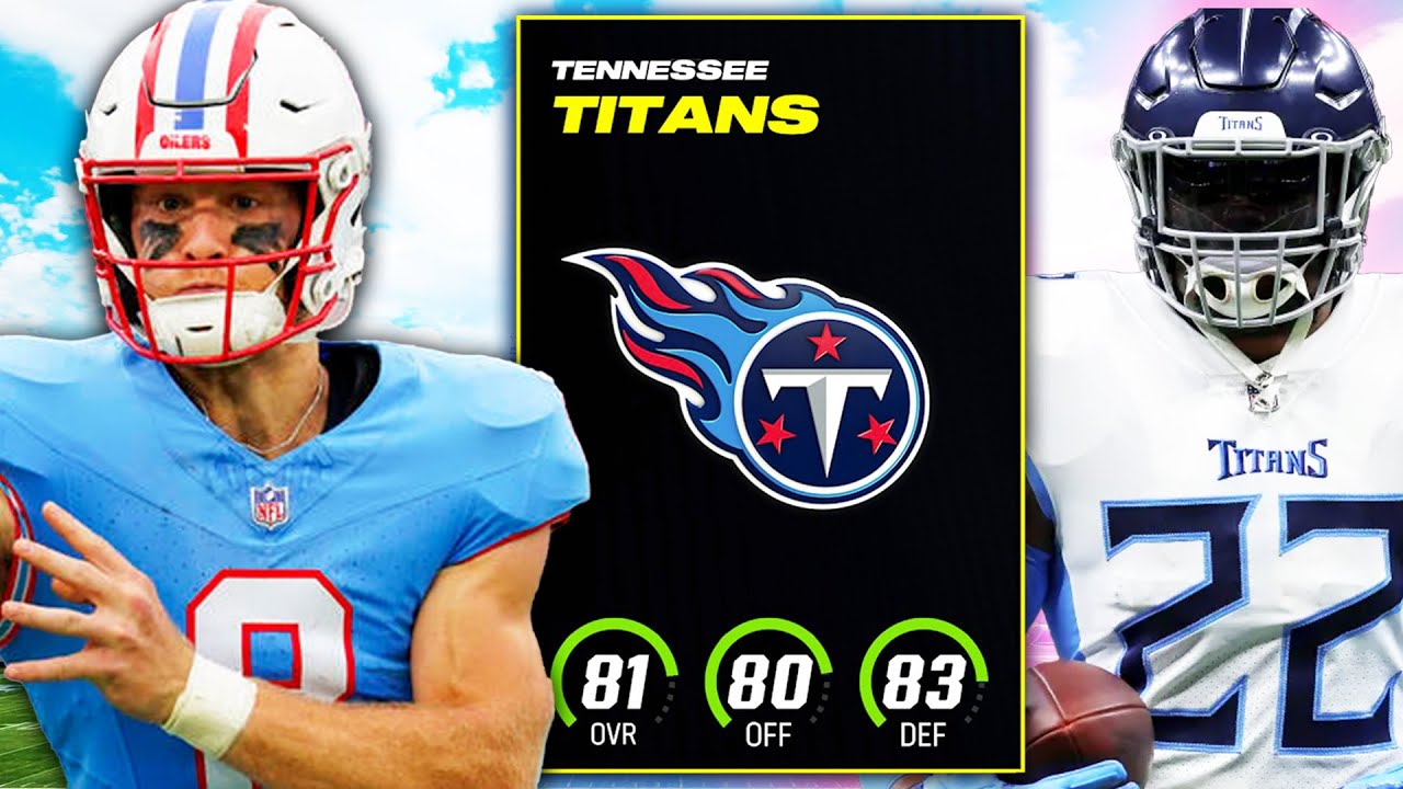 THE TITANS ARE MY NEW FRANCHISE TEAM! 10 YEAR REBUILD! Titans Franchise ...