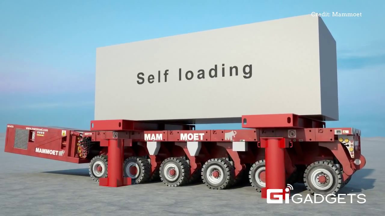 Mammoet | The leader in engineered lifting and transport - YouTube
