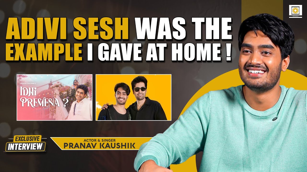 Actor & Singer Pranav Kaushik in Conversation with Dheeraj Babu | Adivi ...