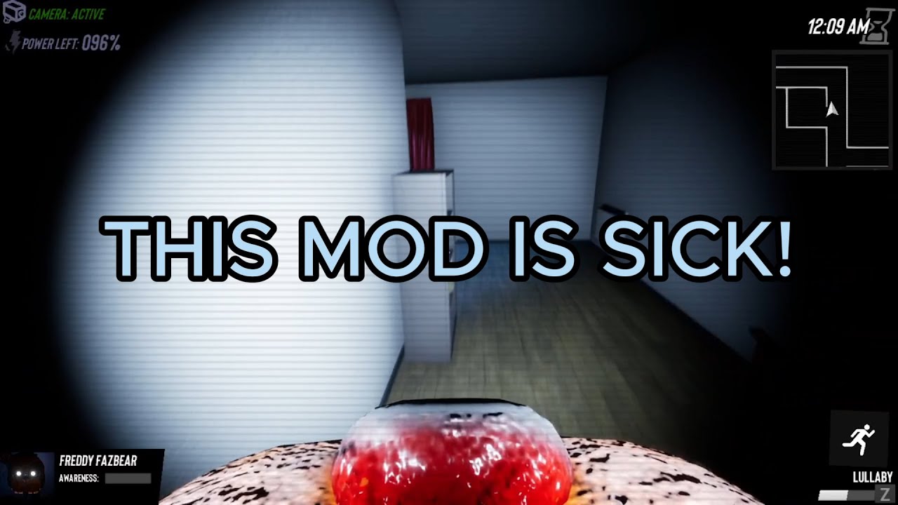 FNAF SIMULATOR MODS ARE SICK - YouTube