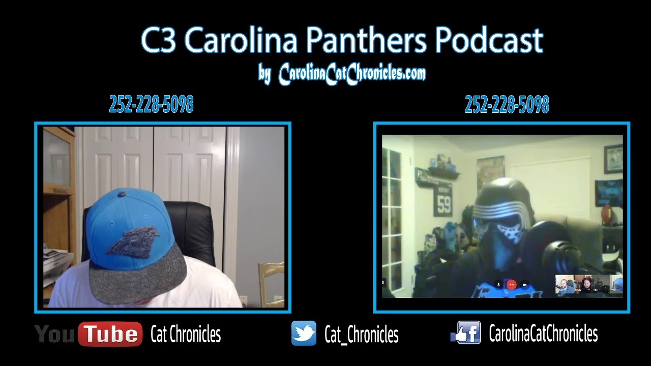 Robbie Anderson Stumps Scott Fowler and Marty Hurney Stumps Us - YouTube