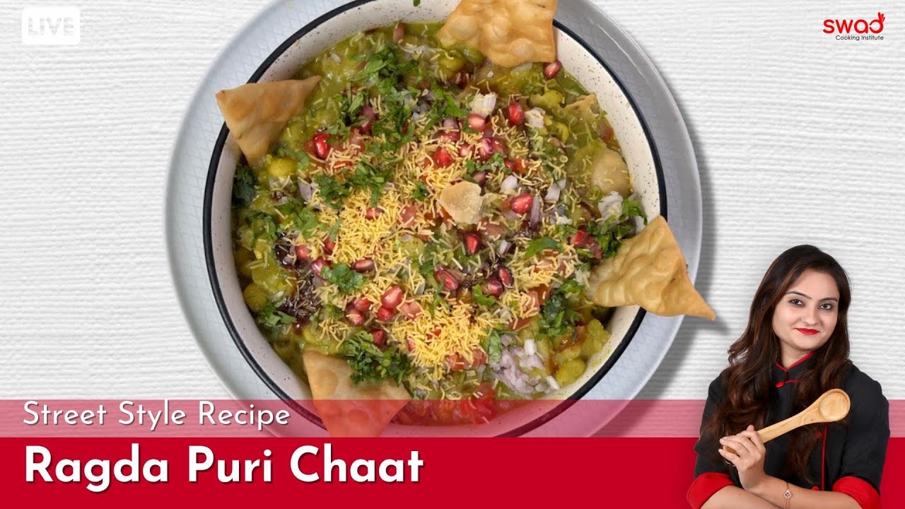 How to make Ragada Puri Chaat | Ragda Poori Recipe | रगड़ा पूरी चाट ...