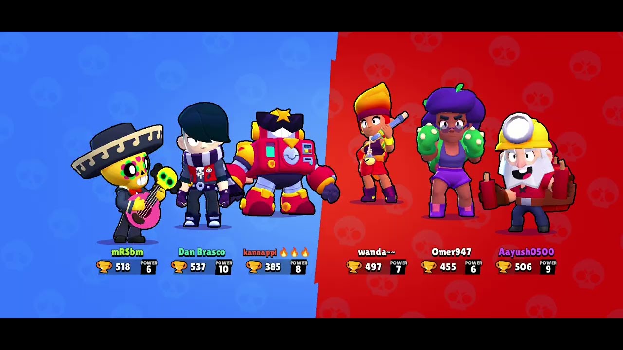 Brawl stars Winning in Knockout Battle - YouTube