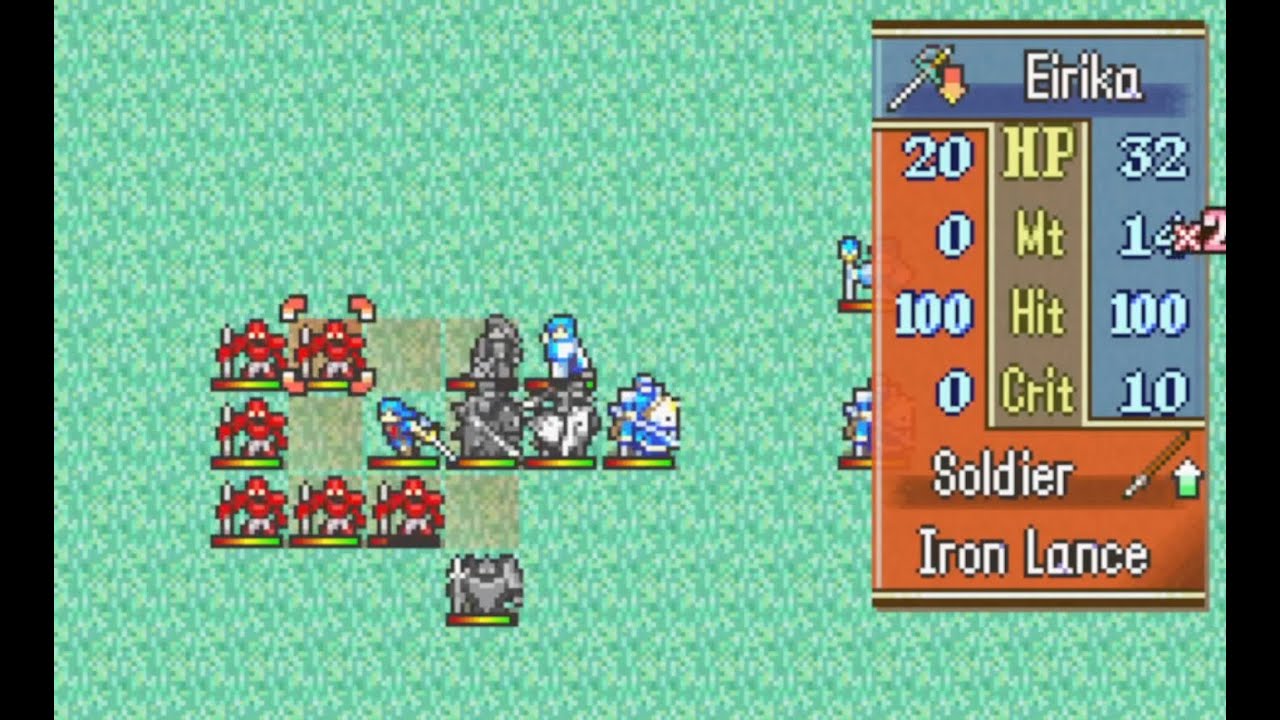 Fire Emblem: Rising Thrust - Diagonal Emblem battle - YouTube