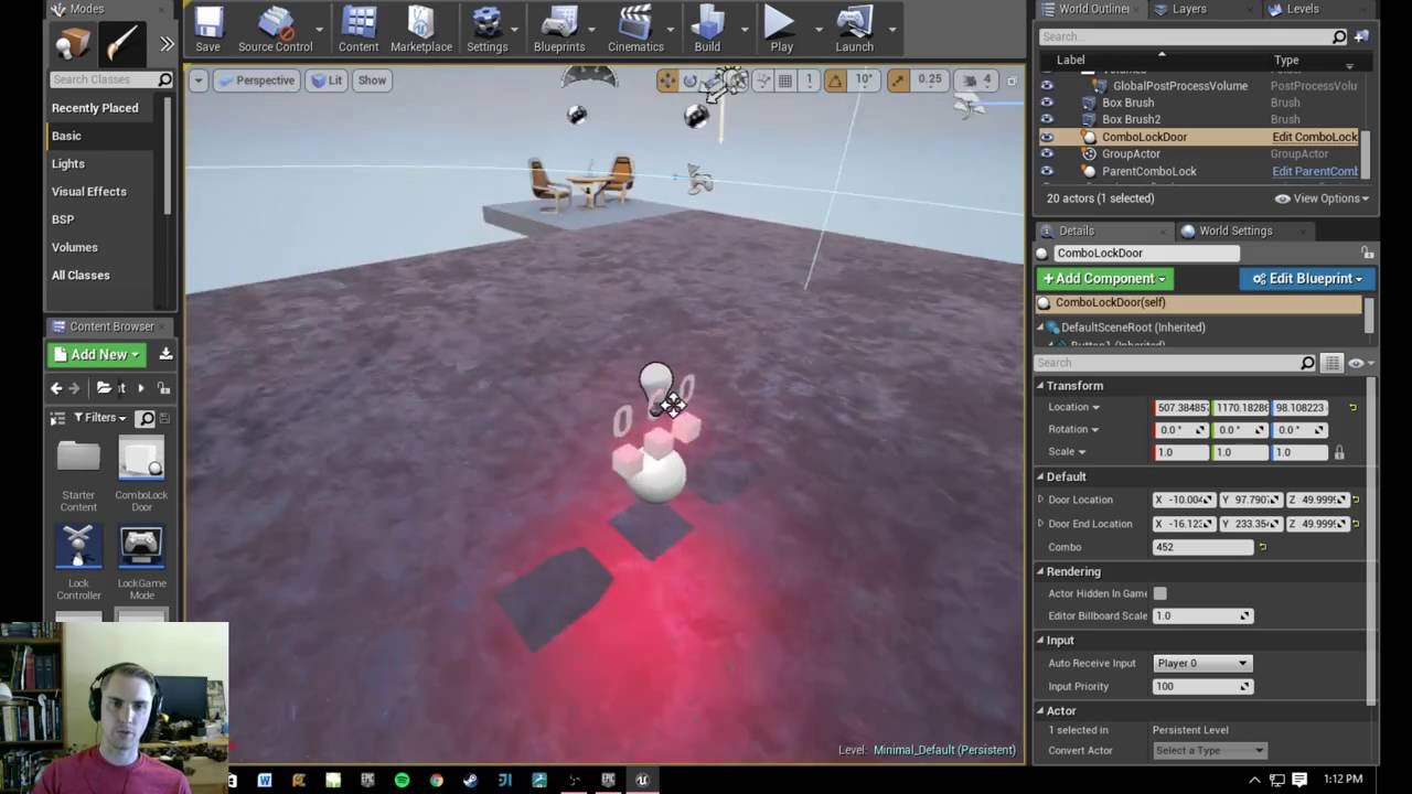 Unreal Engine 4 - Combination Lock Tutorial: Part 1 - Extensible Combo ...