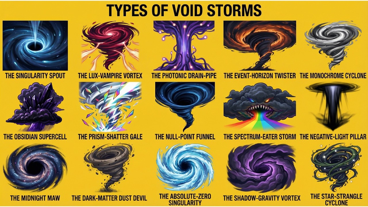 Types of Void Storms Explained | The Most Terrifying Phenomena in Space ...