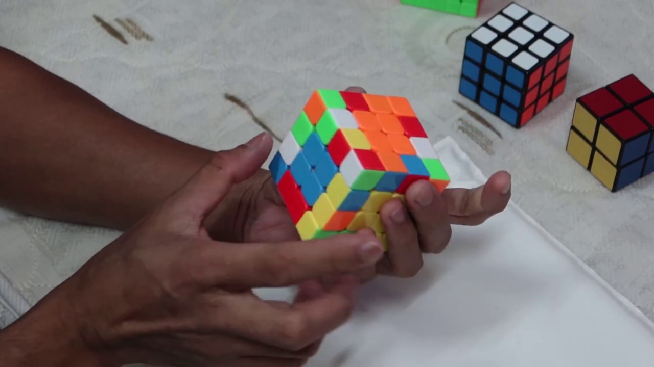 Rubix cube 4x4 (Tagalog Tutorial) another easy way - YouTube