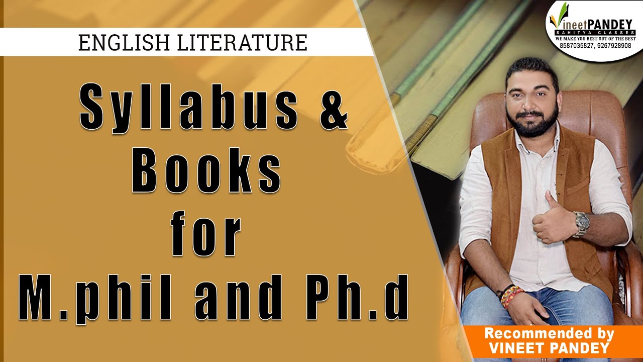 (अति महत्वपूर्ण ) Syllabus and Books for M.Phil and PhD Entrance ...