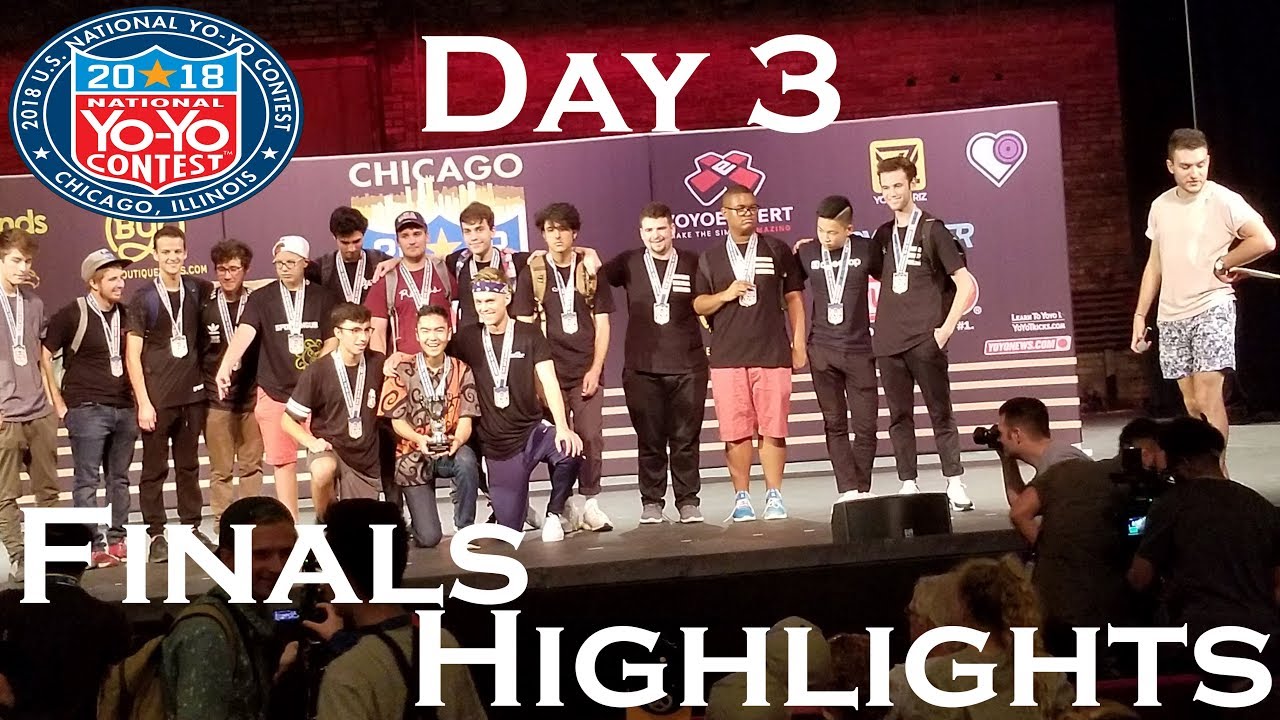 National YoYo Contest Finals Highlights. #NYYC18 Day 3 VLOG 7/1/18 ...