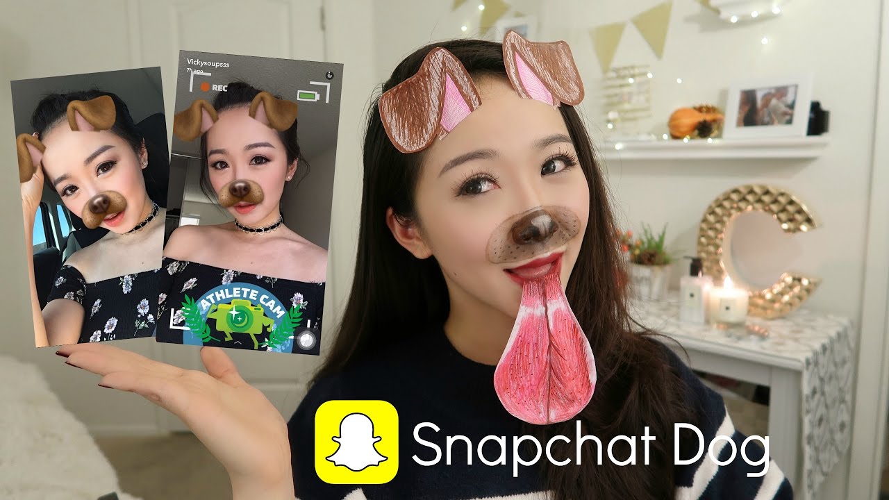 Snapchat Dog Makeup | 🎃万圣节狗狗妆🎃 - YouTube