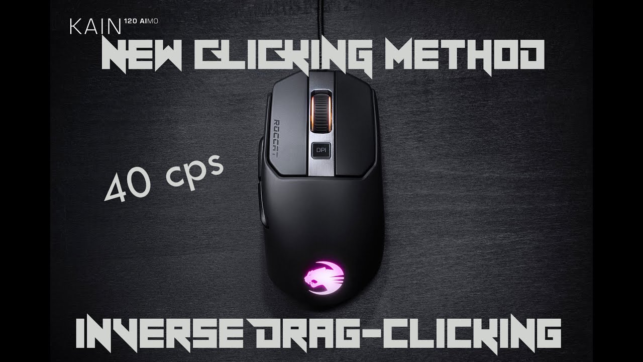 NEW Clicking Method | Inverse Drag Clicking - YouTube