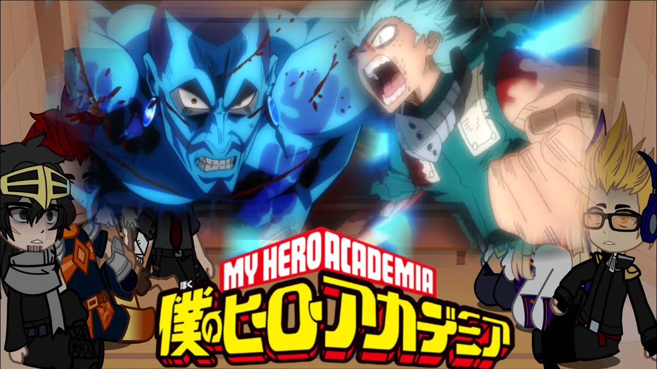 BNHA past PRO heroes react to Deku vs Flect Turn! [] Emi Hani - YouTube