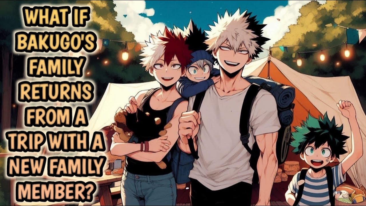 What if Bakugo's Family Returns from a Trip with a New Family Member ...
